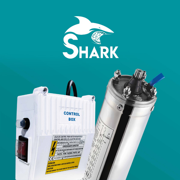 BOMBA SUMERG 4" 2.0 HP SHARK 4SSM5/11 ET - Aquasistemas El Salvador